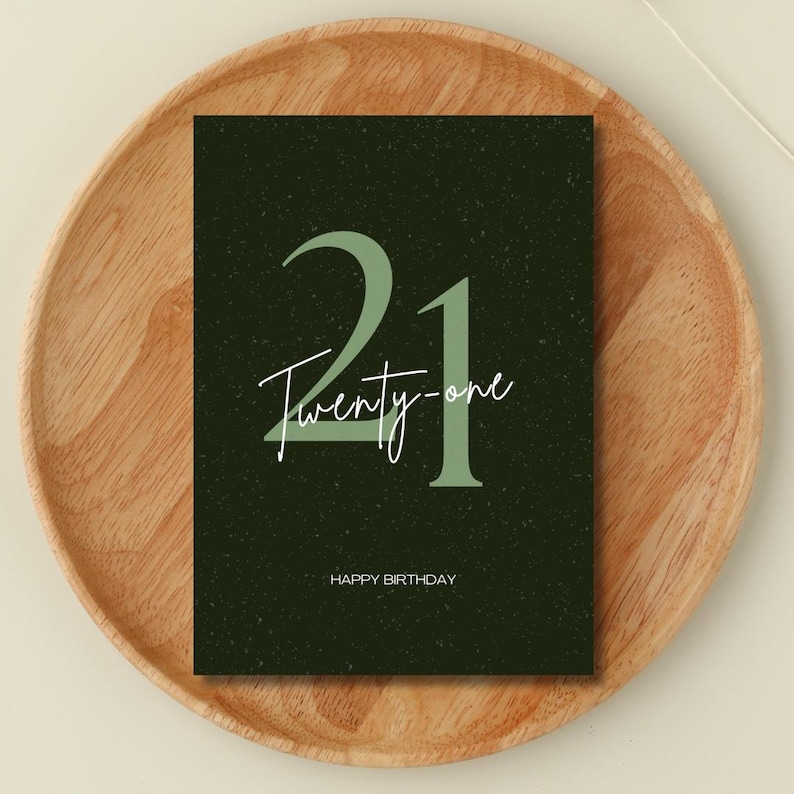 21st Birthday Card, Twenty First Birthday Card, Legal Age Birthday Card ...