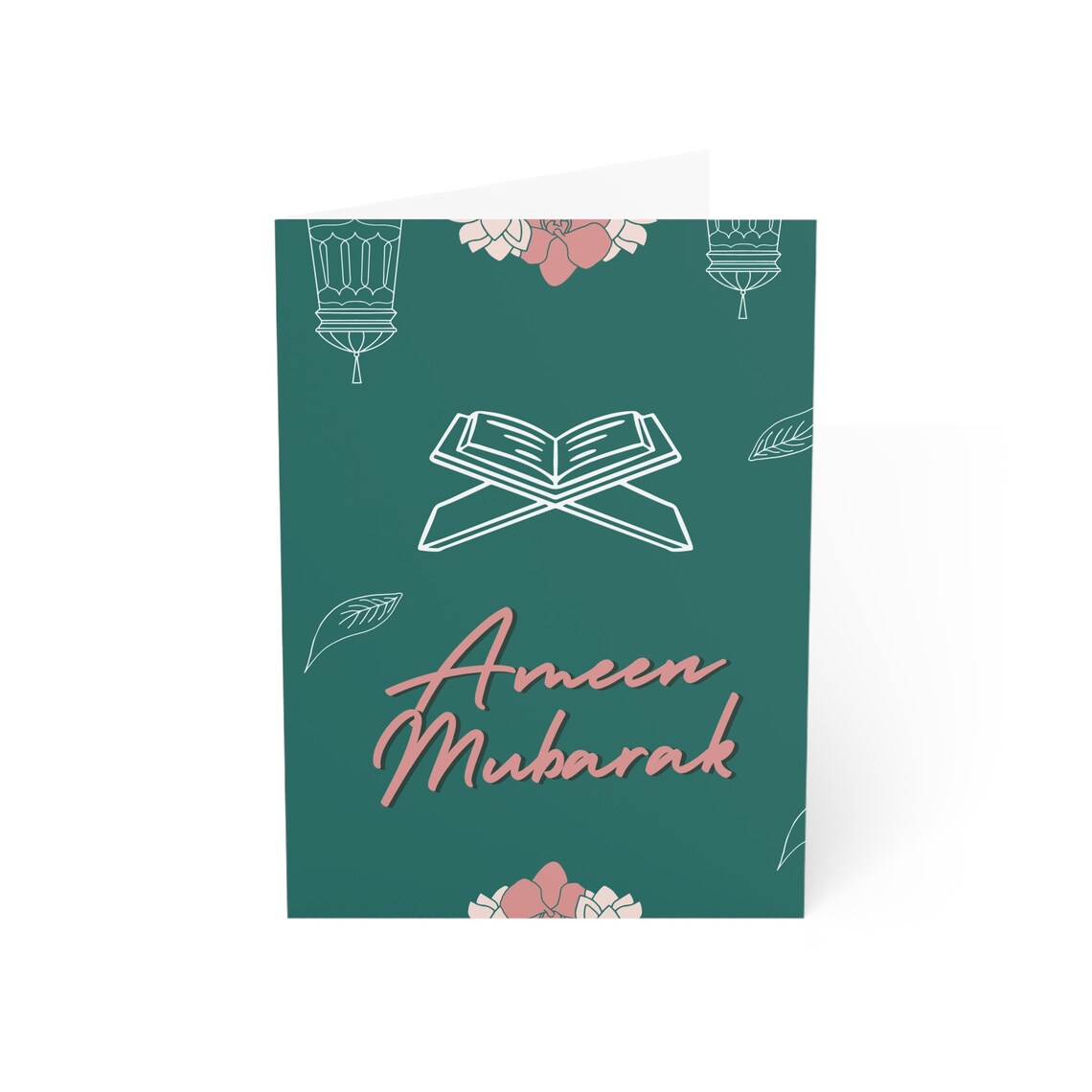 Ameen Mubarak Card, Muslim Congratulations Card - Etsy