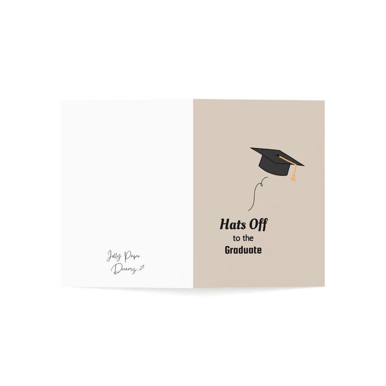 Graduation Greeting Card, Congrats Grad, Graduation Hat Greeting Card ...