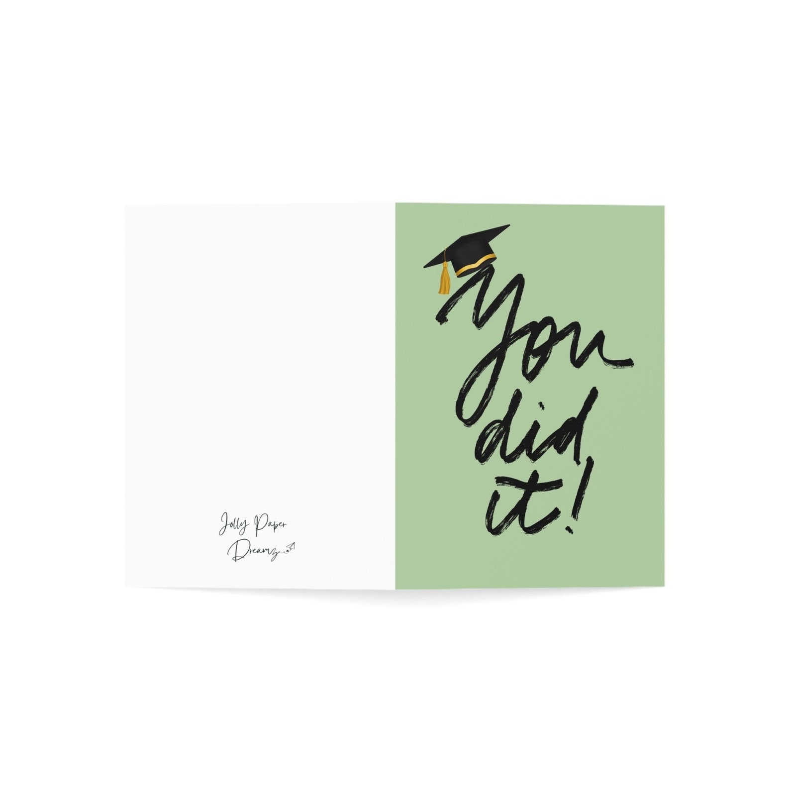 2024 Graduation Greeting Card, Congrats Grad, Graduation Hat Greeting ...