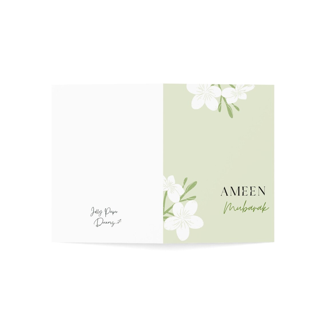 Ameen Card, Ameen Mubarak Greeting Card, Ameen Muslim Card - Etsy