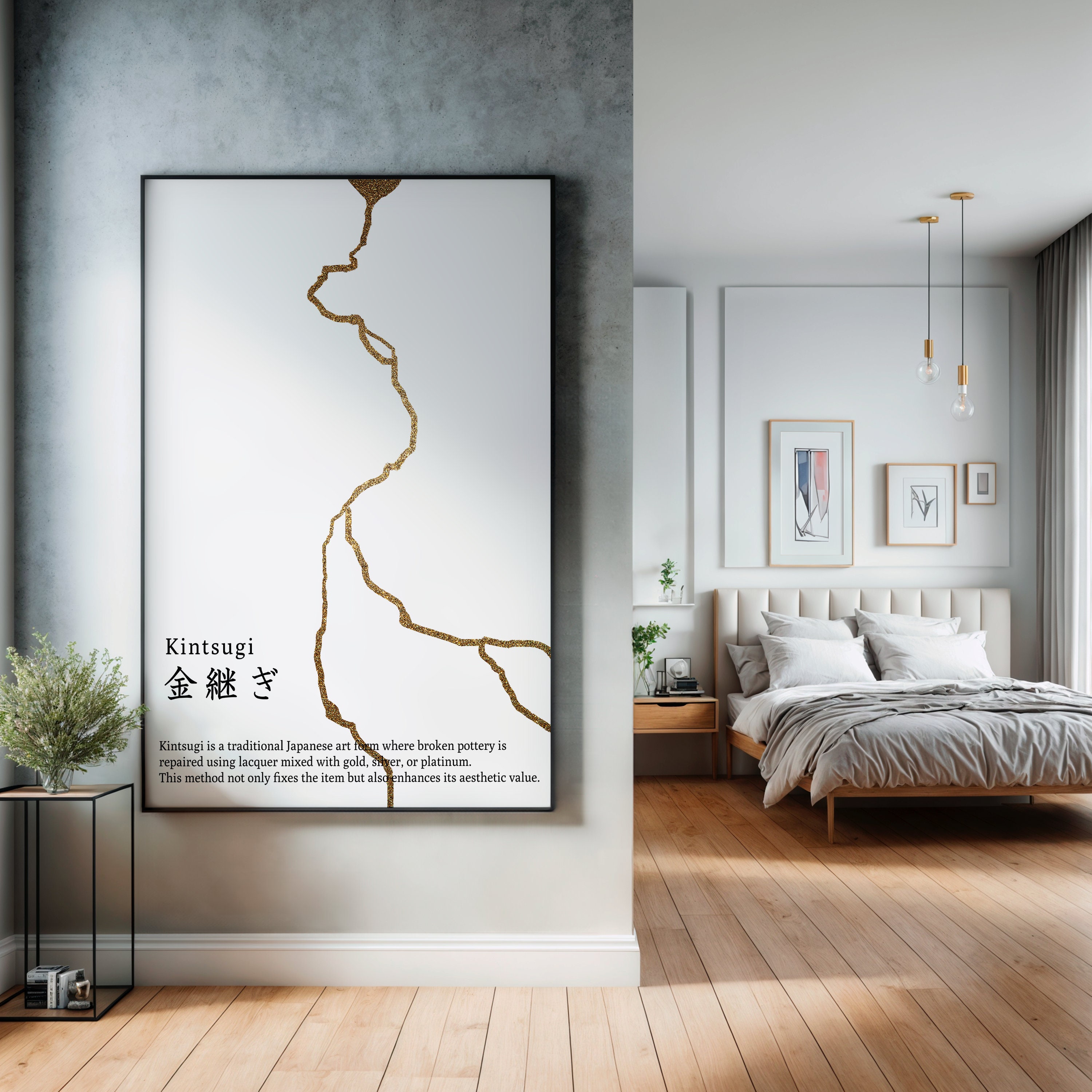Kintsugi Definition Print - Japan Printable Wall ART | Quote Print ...