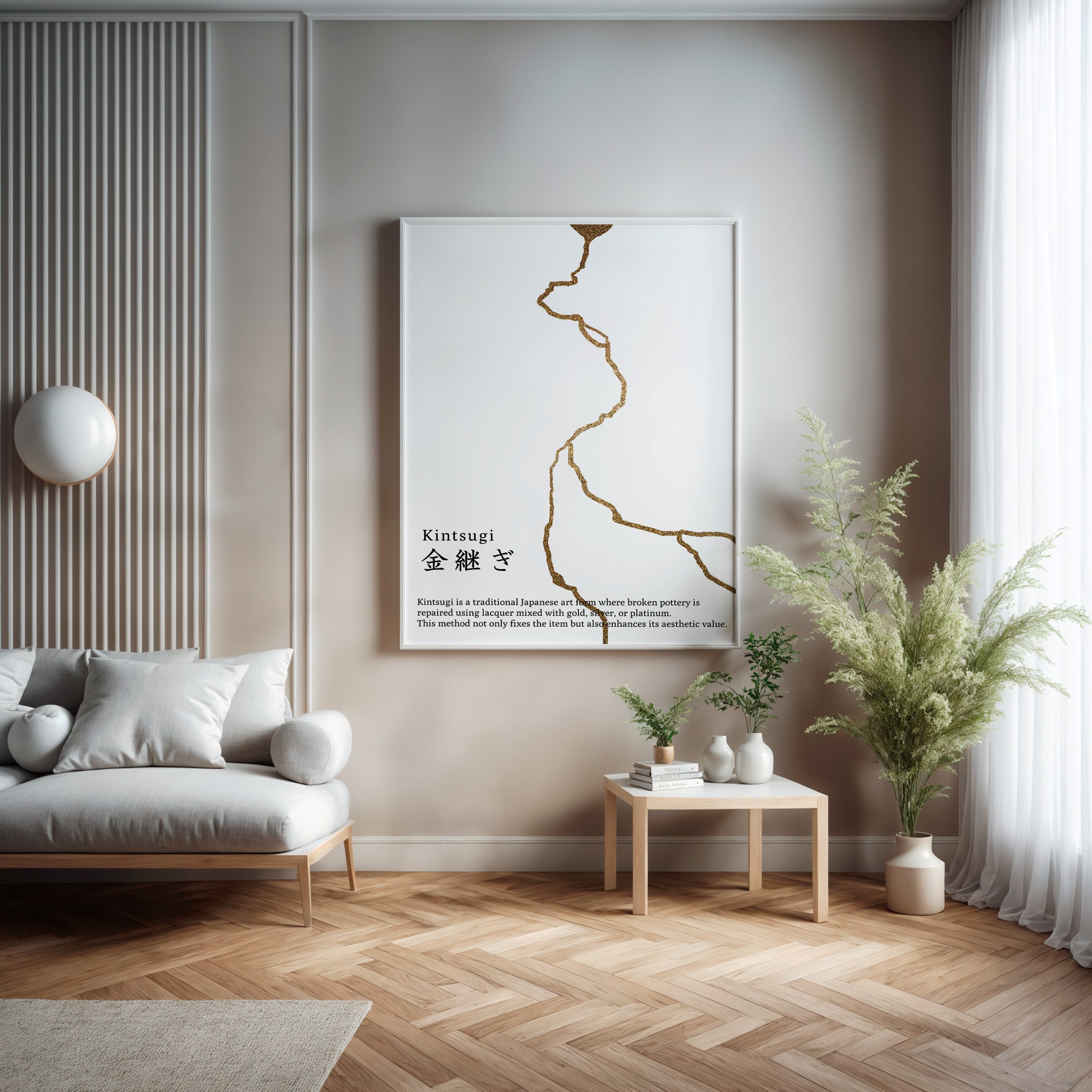 Kintsugi Definition Print - Japan Printable Wall ART | Quote Print ...