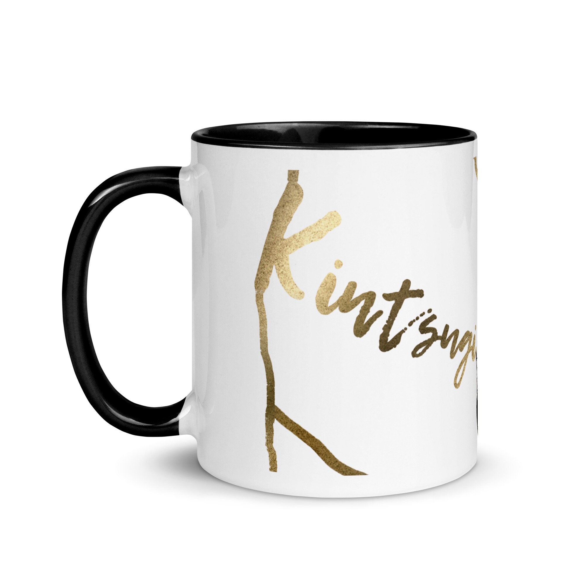 Kintsugi Mug Kintsugi Cat Kintsugi Gold Repair Ceramic Pottery ...