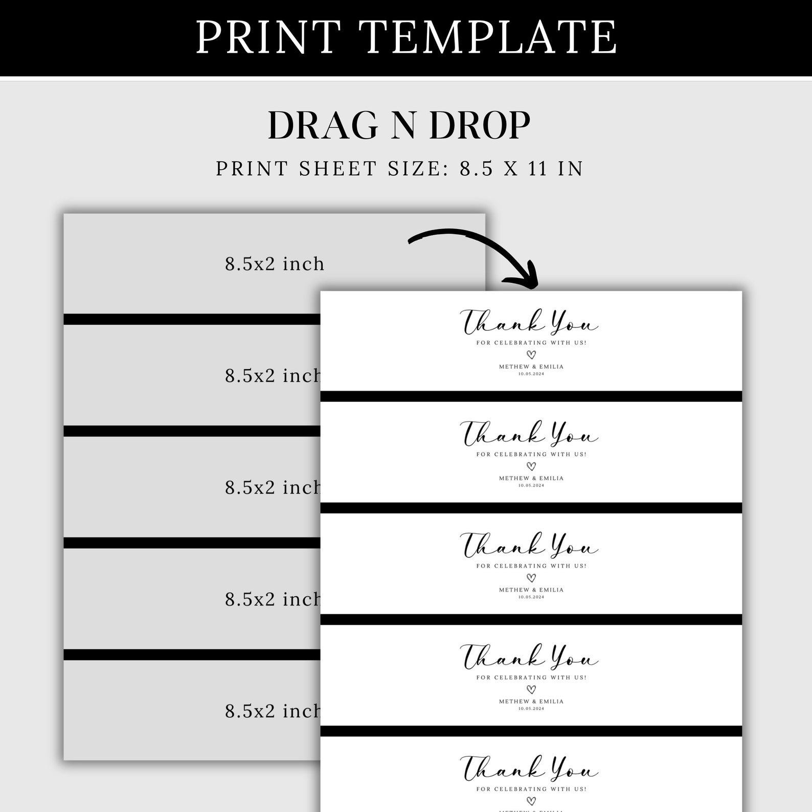 Wedding Water Bottle Label Printable Wedding Water Bottle Stickers