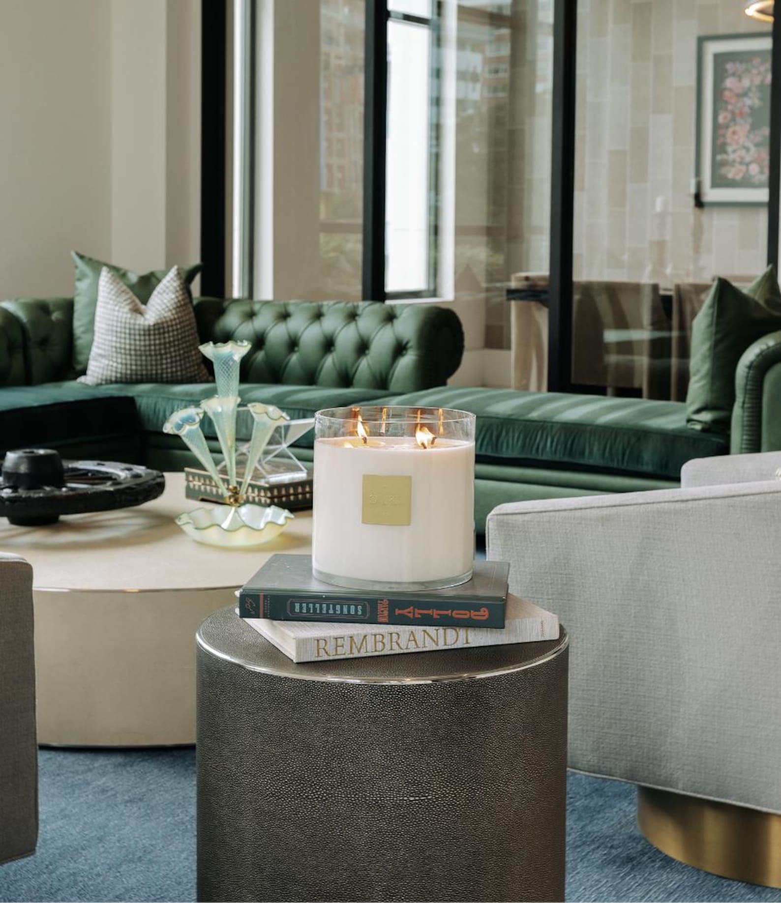 Extra Large 4-wick Soy Candle: 150oz Statement Candle - Etsy