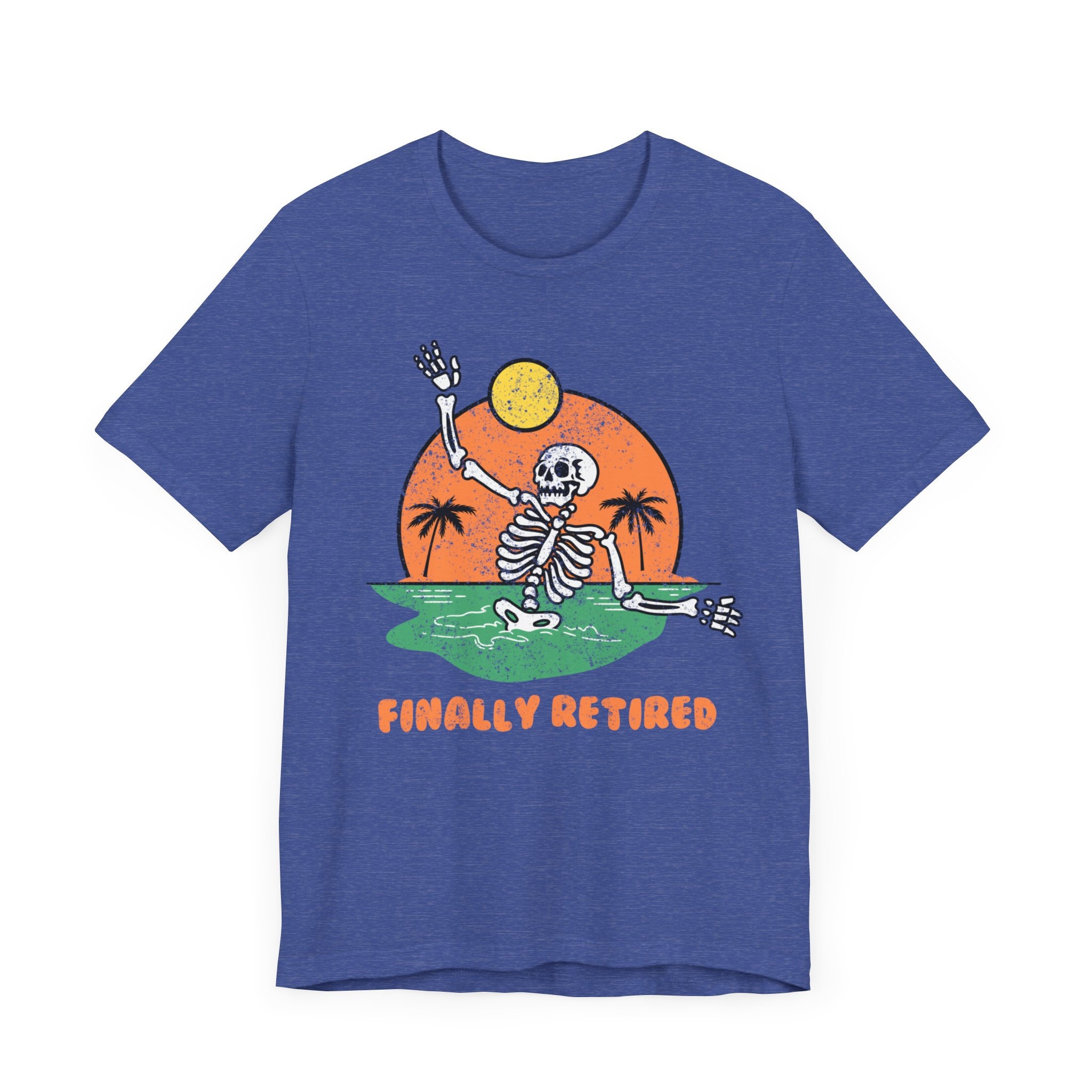 Finally Retired Skeleton Shirt, Officially Retired, Retirement Gift ...