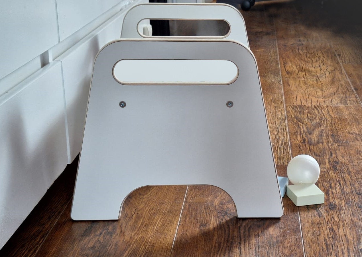 Kids Step Stool, Toddler Stool, Kids Stool, White Step Stool, Wooden ...