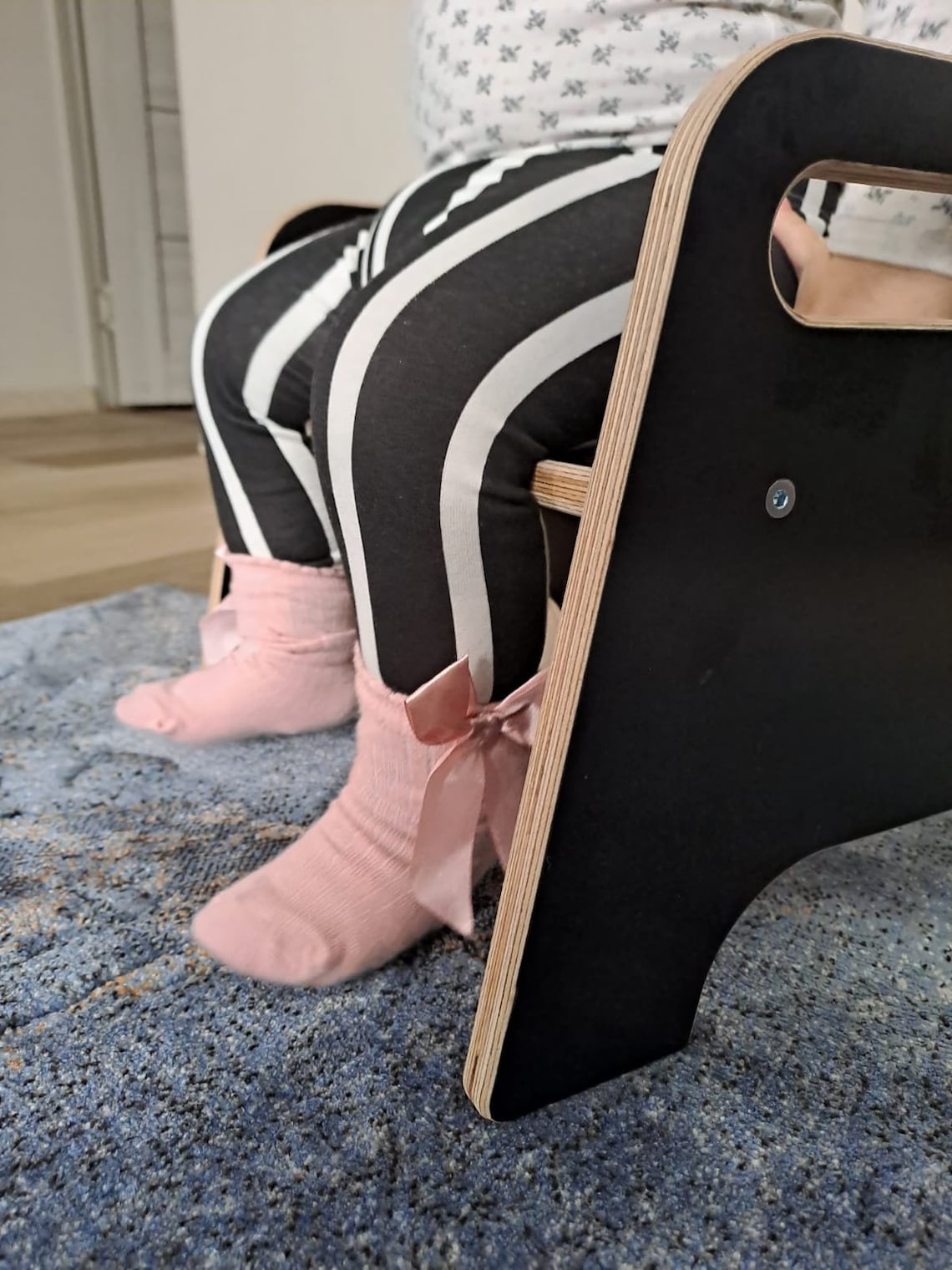 Kids Step Stool, Toddler Stool, Kids Stool, White Step Stool, Wooden ...