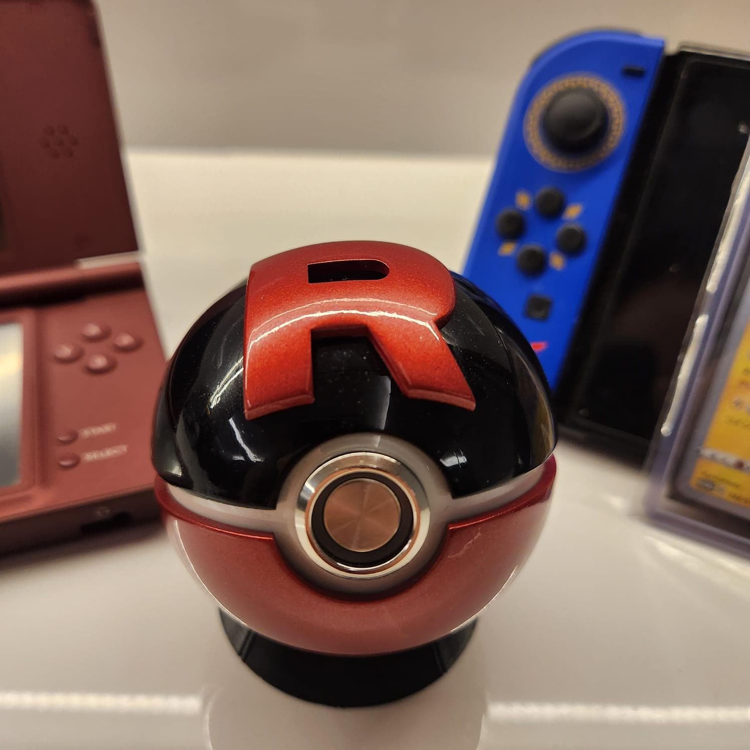Realistic Team Rocket Pokeball Replica With LED | Gift for Him | Geek ...