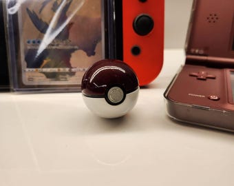 Realistic Pokeball Replica With LED | Gift for Him | Geek Decoration ...