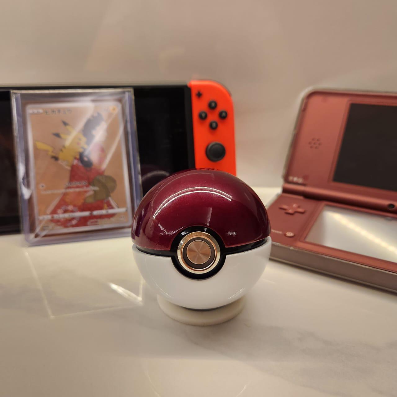 Realistic Pokeball Replica With LED | Gift for Him | Geek Decoration ...