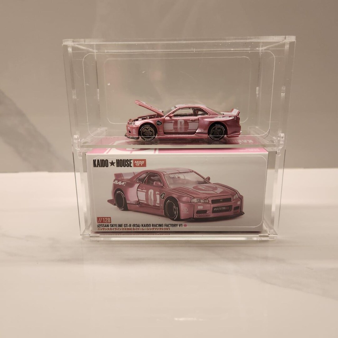 Acrylic Display Case for 1/64 Diecast & Box Kaido House - Etsy