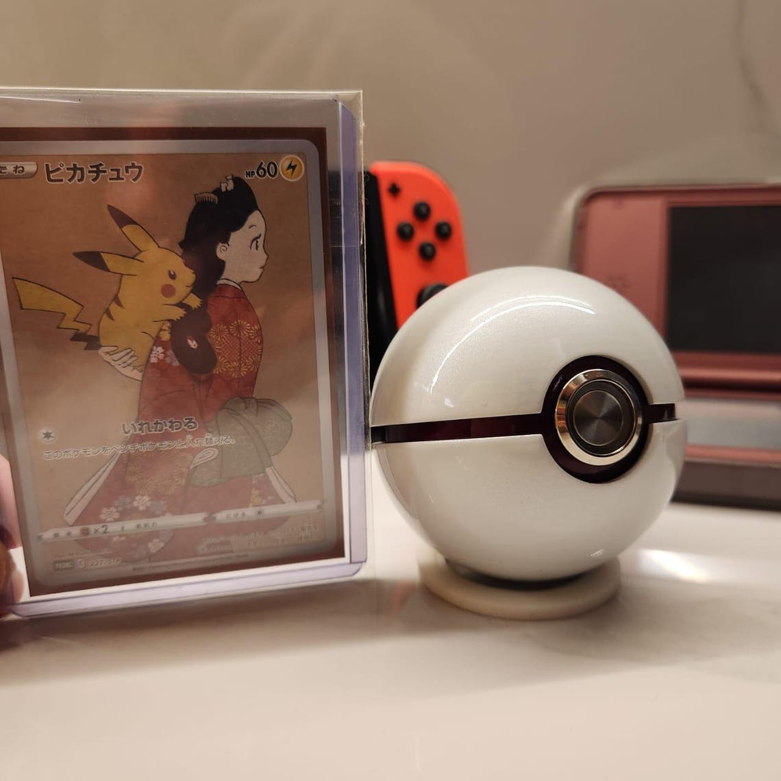 Realistic Pokeball Replica With LED Premier Ball | Gift for Him | Geek ...