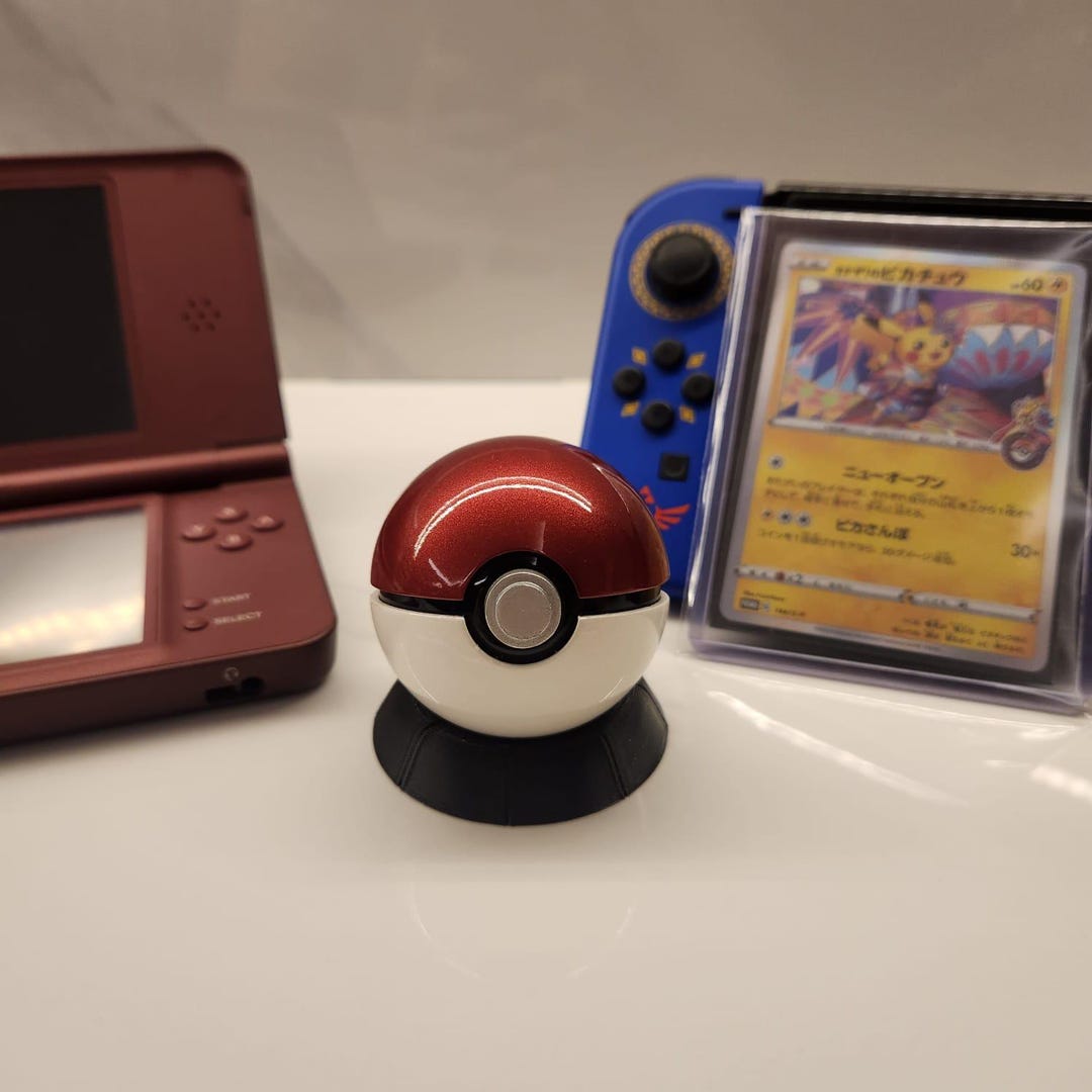 Realistic Pokeball Replica | Fidget Toys Clicker | Gift for Him | Geek ...
