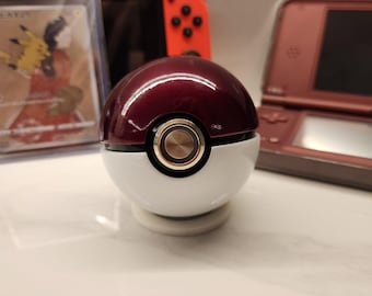 Realistic Pokeball Replica With LED Premier Ball | Gift for Him | Geek ...