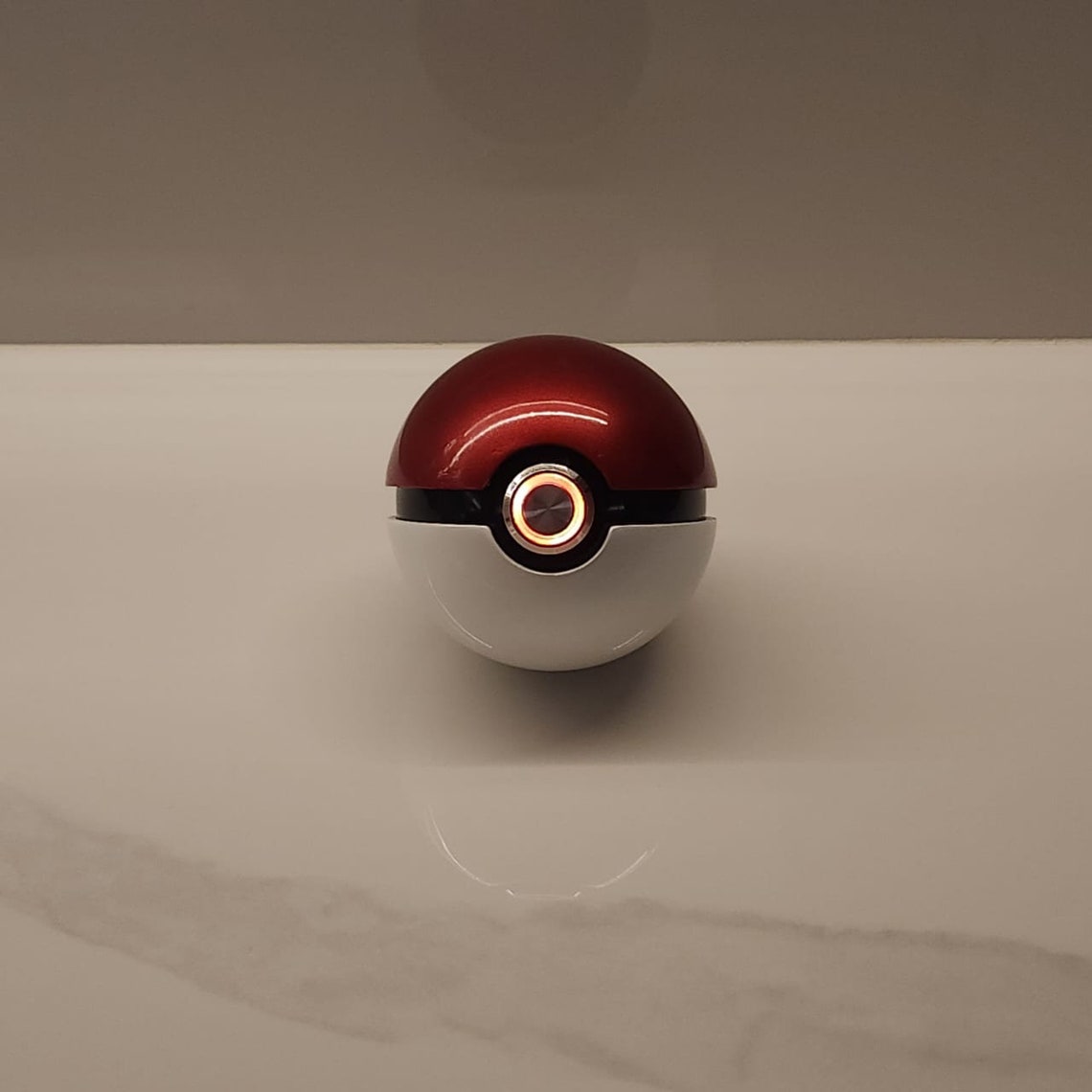 Realistic Pokeball Replica With LED Gift for Him Geek Decoration ...