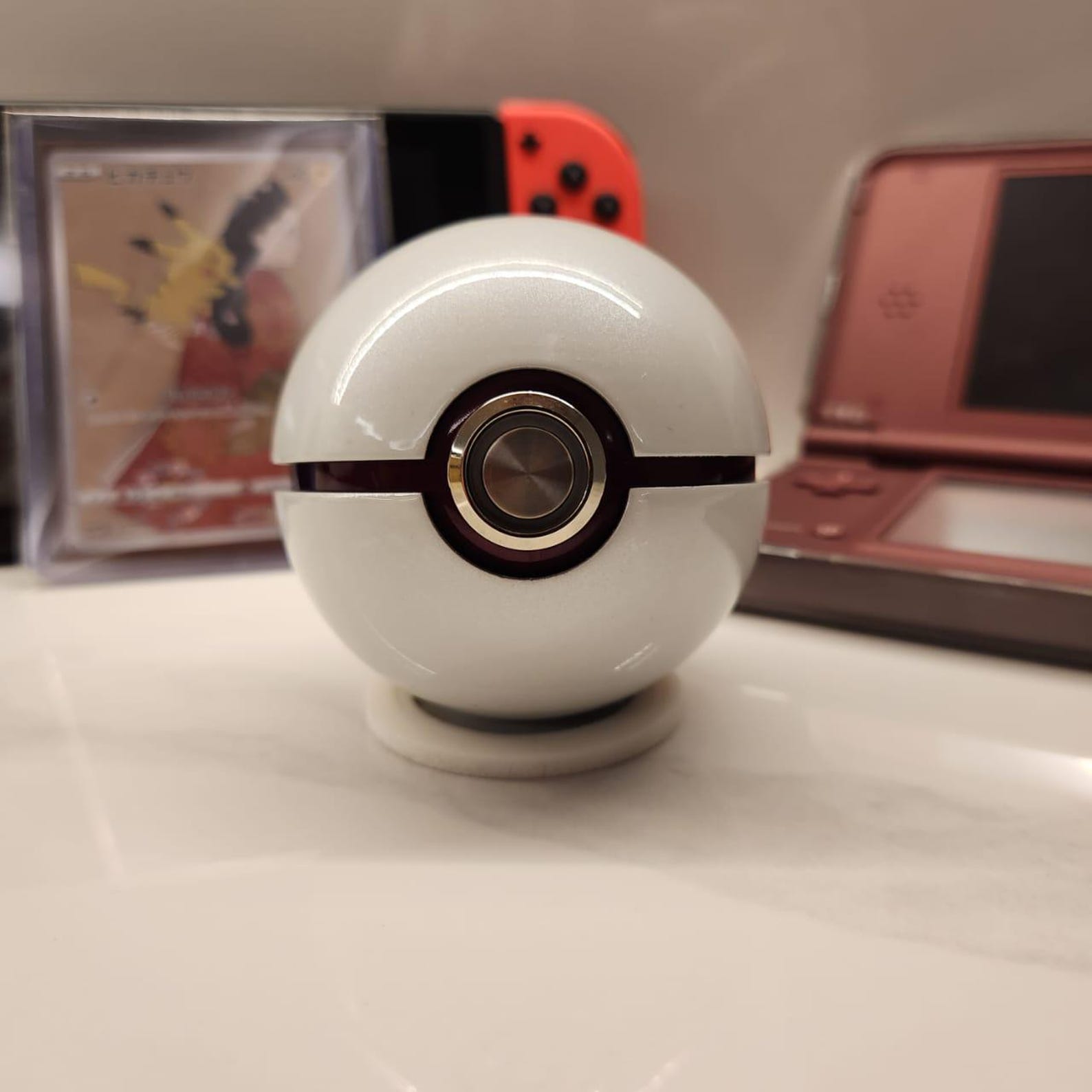 Realistic Pokeball Replica With LED Premier Ball | Gift for Him | Geek ...