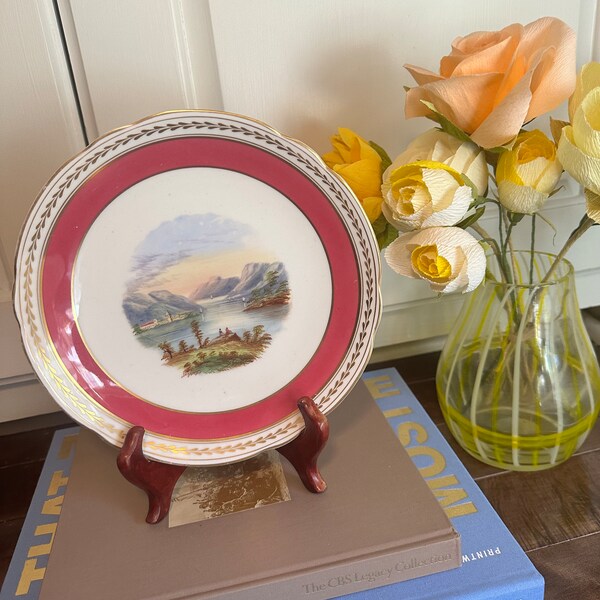 Antique Cake Plate - Etsy