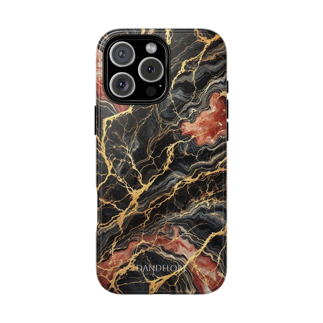 Luxe Ember Tough Case - Midnight Crimson - Etsy