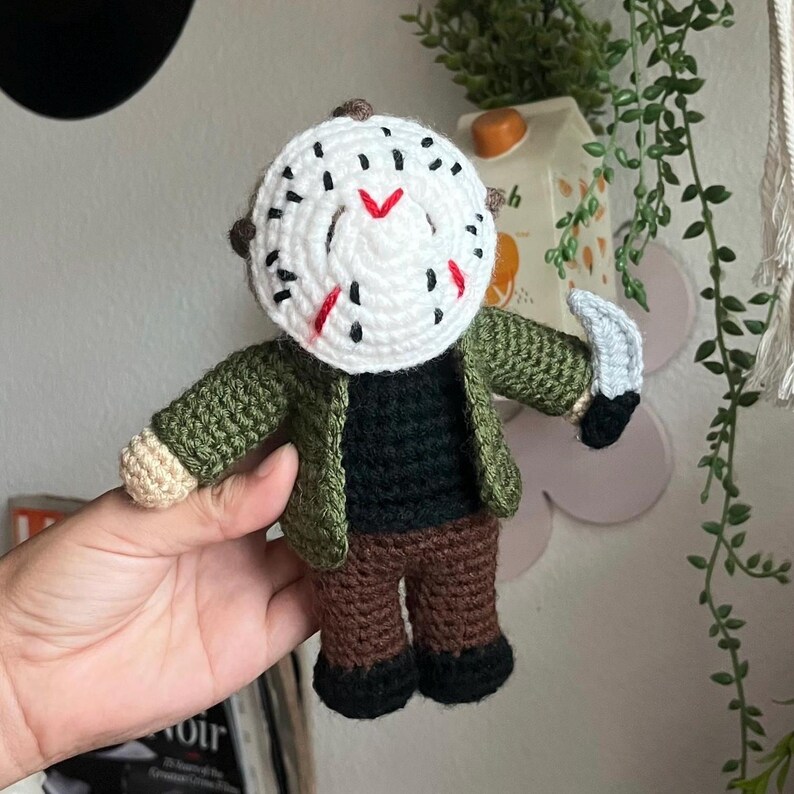 Horror Movie Inspired Dolls, Horror Movie Crochet Killer Plushies ...
