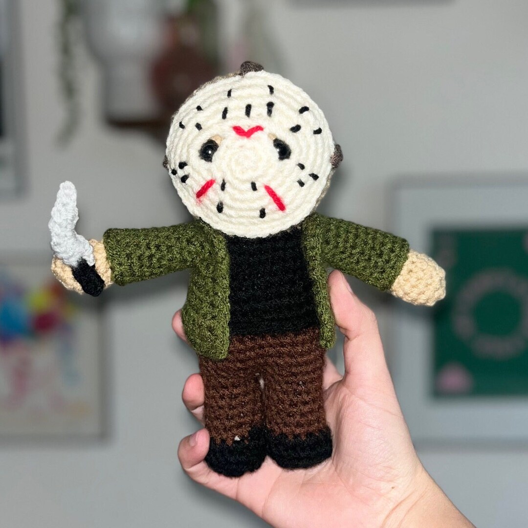 Horror Movie Inspired Dolls, Horror Movie Crochet Killer Plushies ...