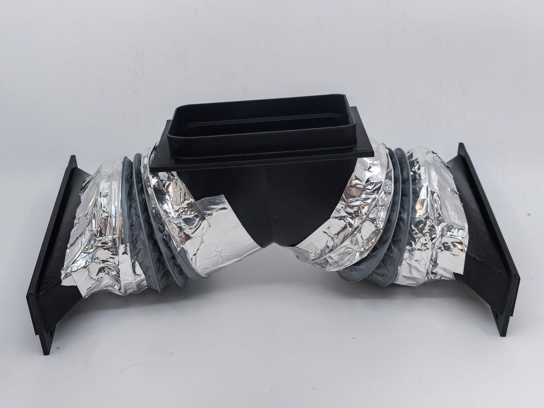 RV Air Conditioner Duct Diverter RV AC Silencer Custom Duct Work - Etsy