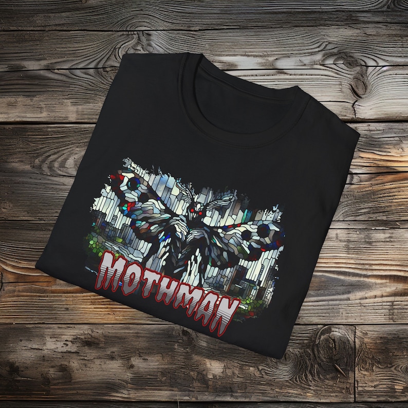 Mothman, Monster, Graphic T-shirt - Etsy