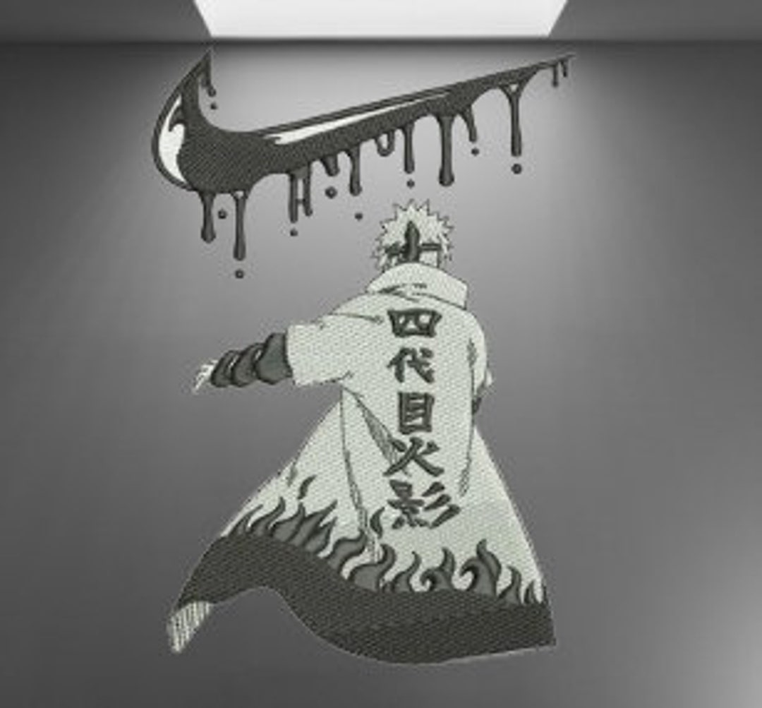 Hokage Swoosh Embroidery Design File - Etsy