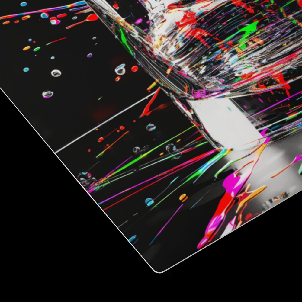 Whiskey Paint Splatter Metal Prints - Metal Print of a Whiskey Glass ...