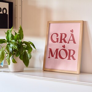 Grá Mór Art Print, Irish Saying Wall Print, Love Quote, Gaeilge Saying ...