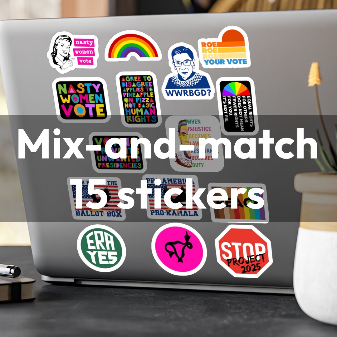 15 Mix-and-match Stickers Choose Your Own Assortment of 15 2-inch ...