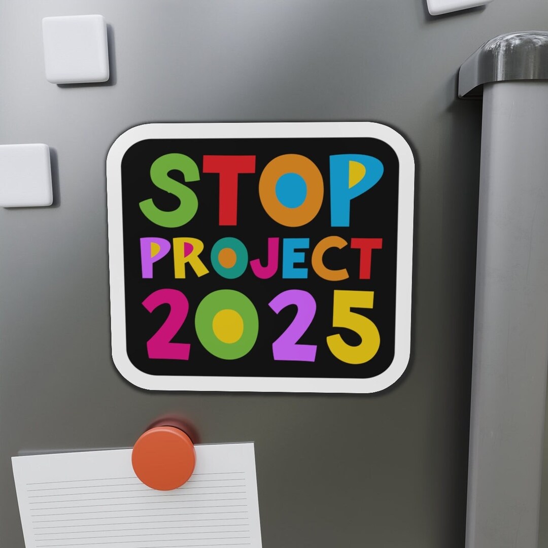 Stop Project 2025 Magnet Women's Rights Car Magnet Pro-choice Car ...