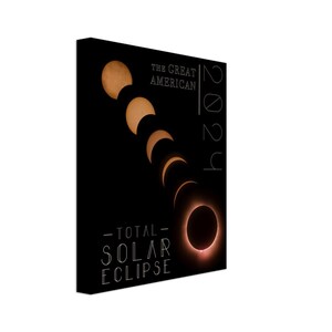 Great American Solar Eclipse 2024 Wall Art - Etsy
