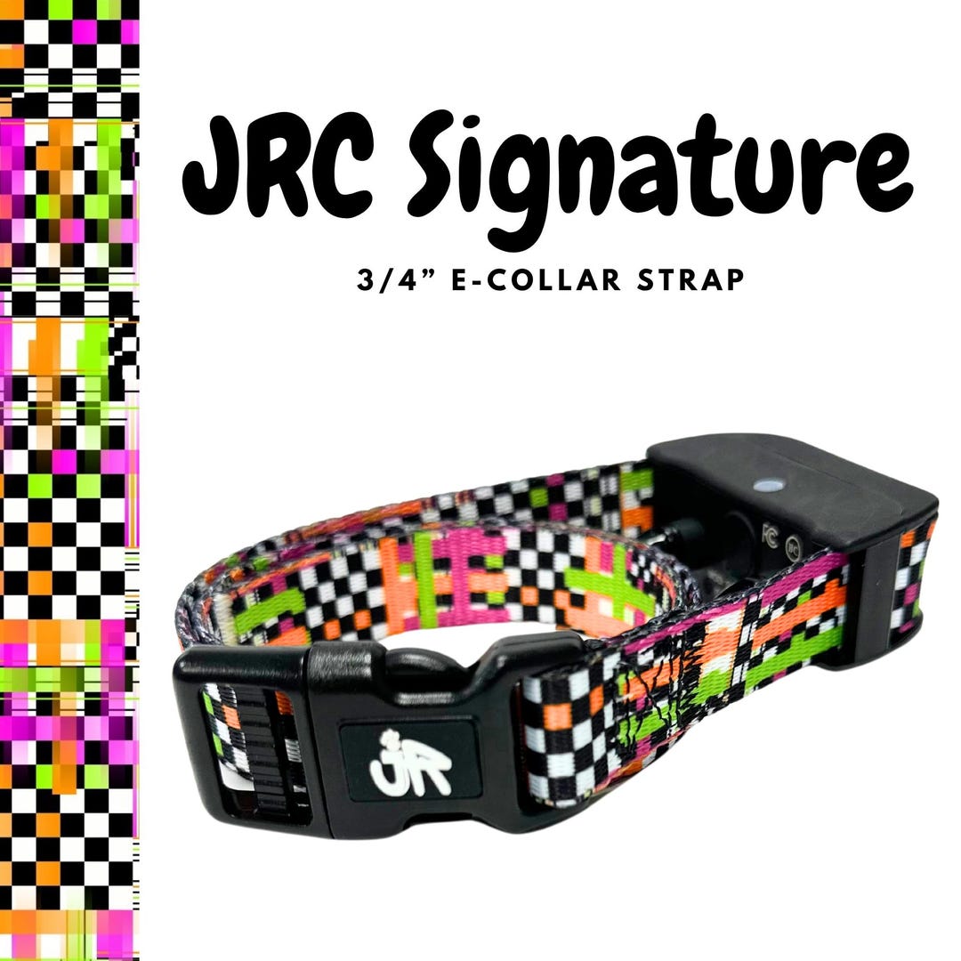 JRC Signature | 3/4" E-collar Strap – Compatible With Garmin, Dogtra ...