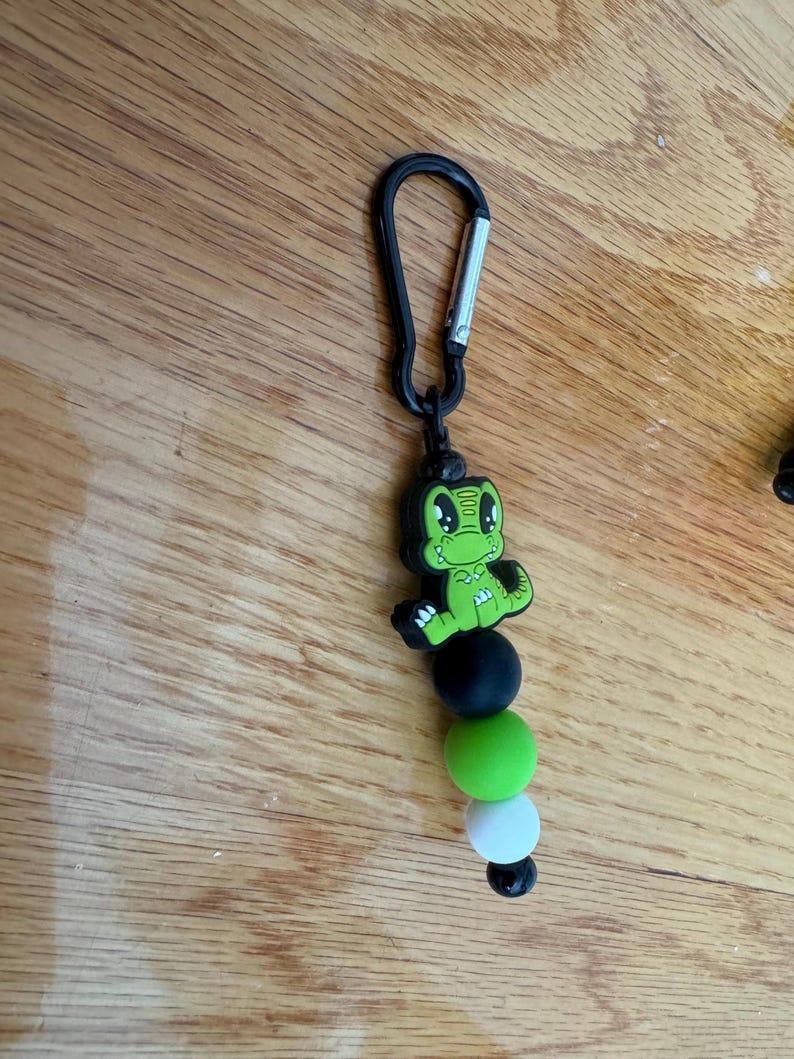 Reptile Snake Spider Turtle Alligator Keychain Carabiner Kids Boys ...