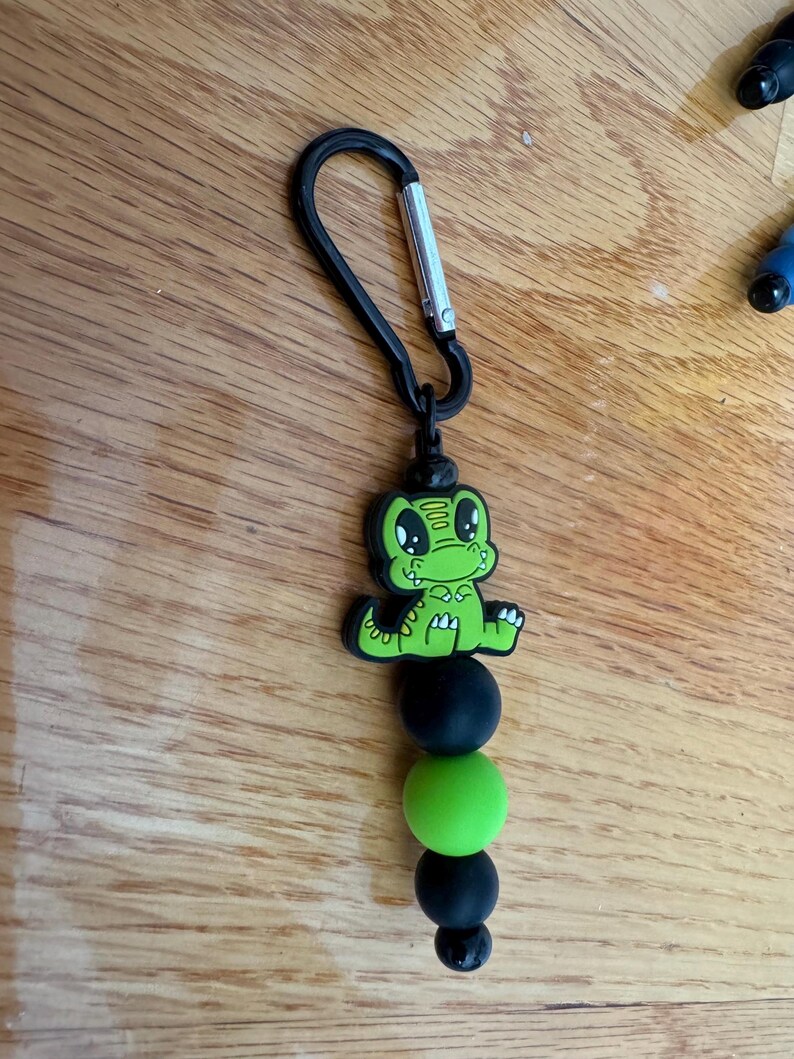 Reptile Snake Spider Turtle Alligator Keychain Carabiner Kids Boys ...