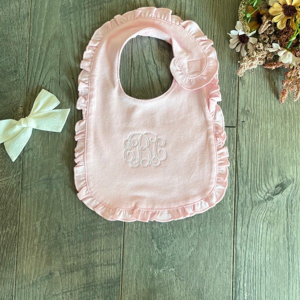 Ruffled Bib - Etsy