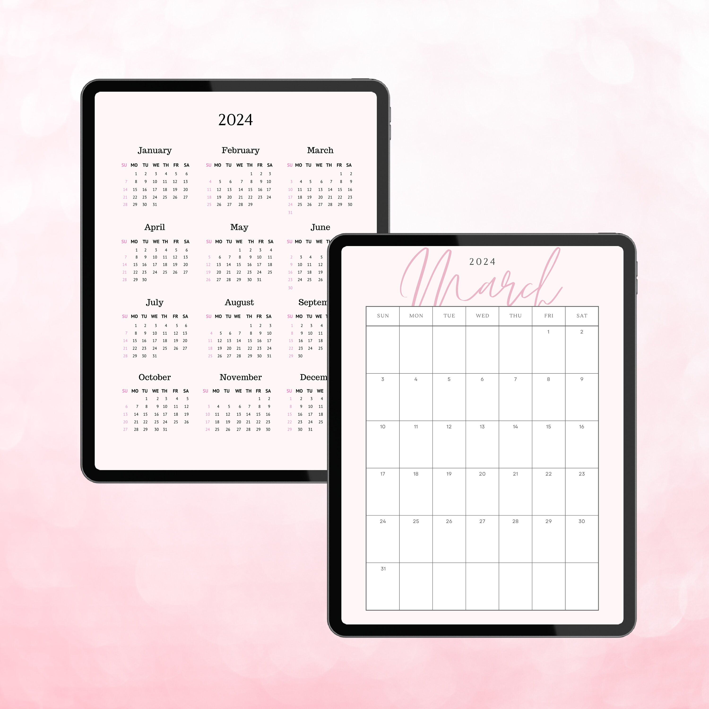 EDITABLE PDF Leasing Agent Daily, Monthly Planner, Property Management ...