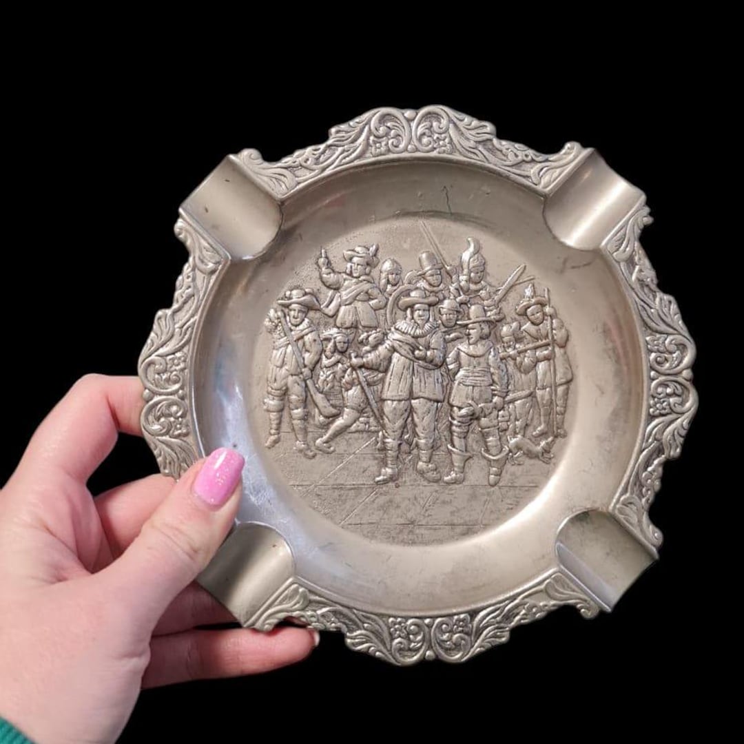 Vintage Cigarette Ashtray, Cigar Ashtray, Antique Cigar and Cigarette ...
