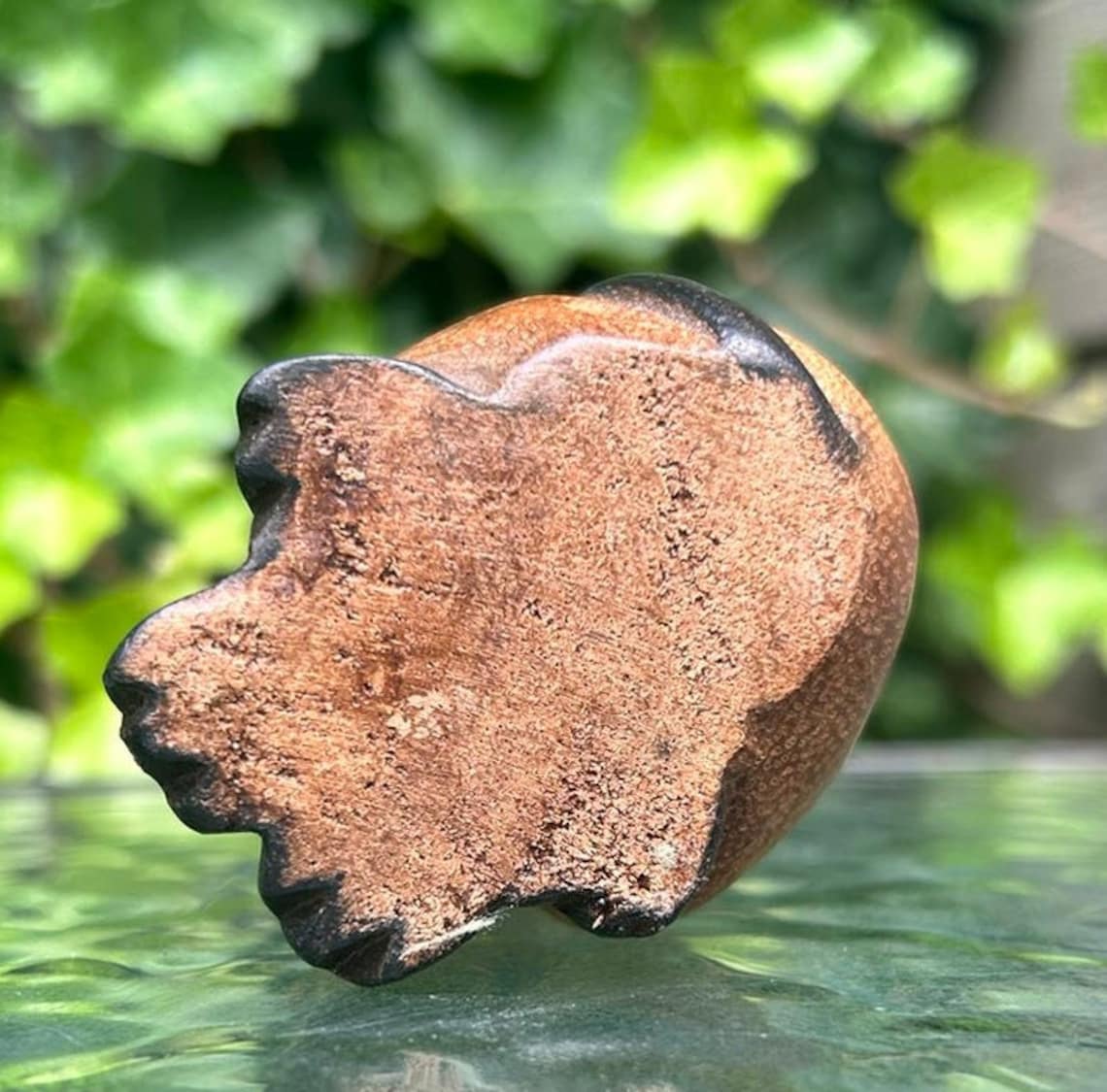 Vintage Hand Carved Wooden Siamese Cat Statue Figurine Thailand Kitty ...