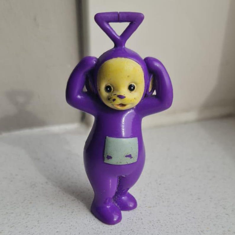 Figurine 90s Teletubbies Tinky Winky 1996 - Etsy