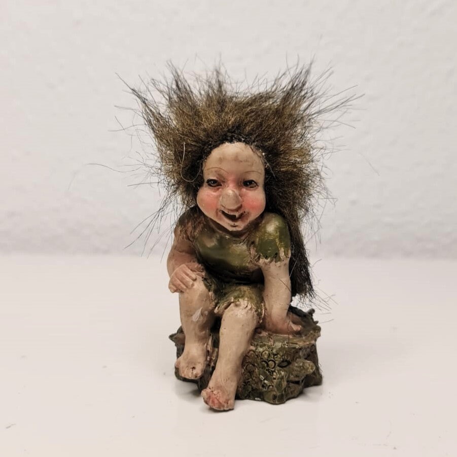 Rare Exemplar Vintage Troll Cute Troll Magical Creatures Goblin ...