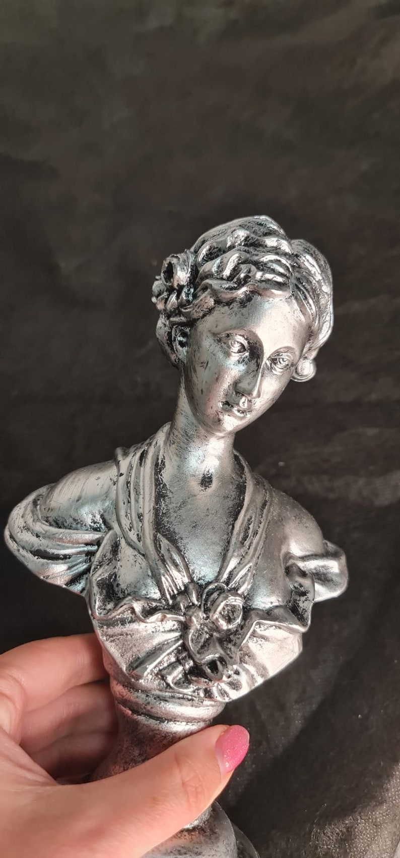 Figurine, Bust of a Greek Woman, Vintage Style, Home Decoration, Statue ...