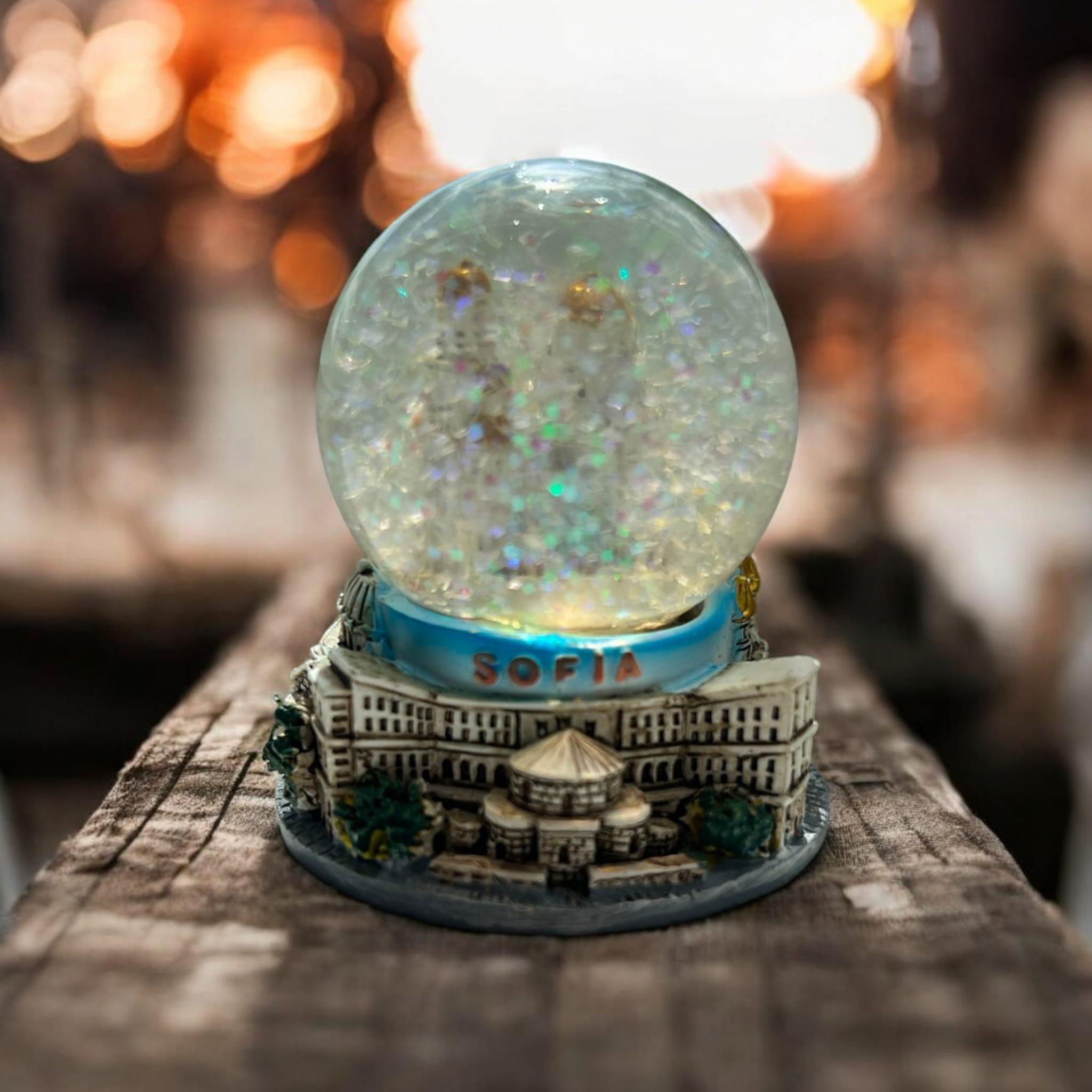 Snow Mini Globe, Souvenir Snow Ball Sofia, Krakow, Fugen Austria, Petra ...
