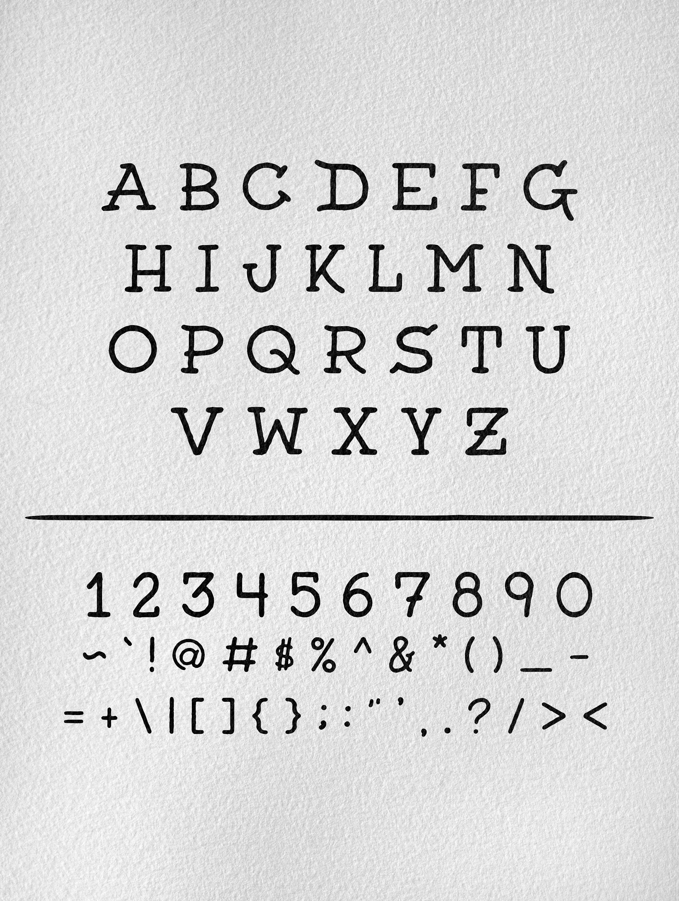 Tattoo Type Font - Etsy