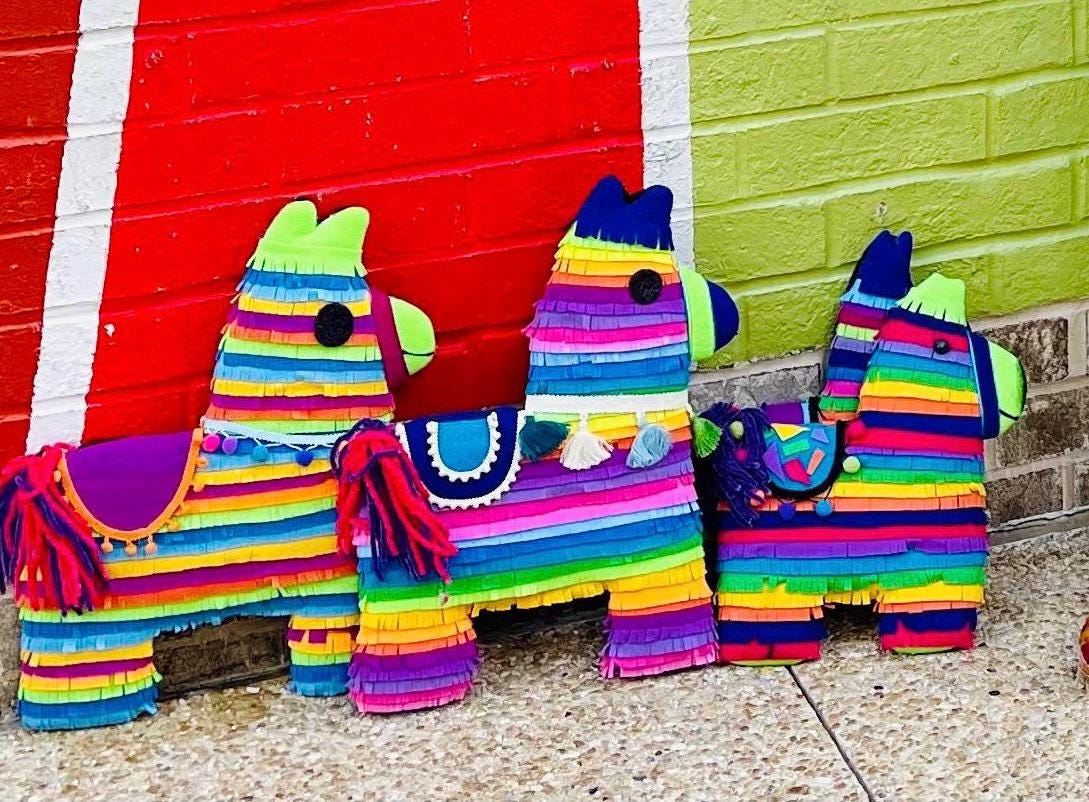 Piñata Wreath Attachment, Fiesta Wreath, Fiesta Decor, Cinco De Mayo ...