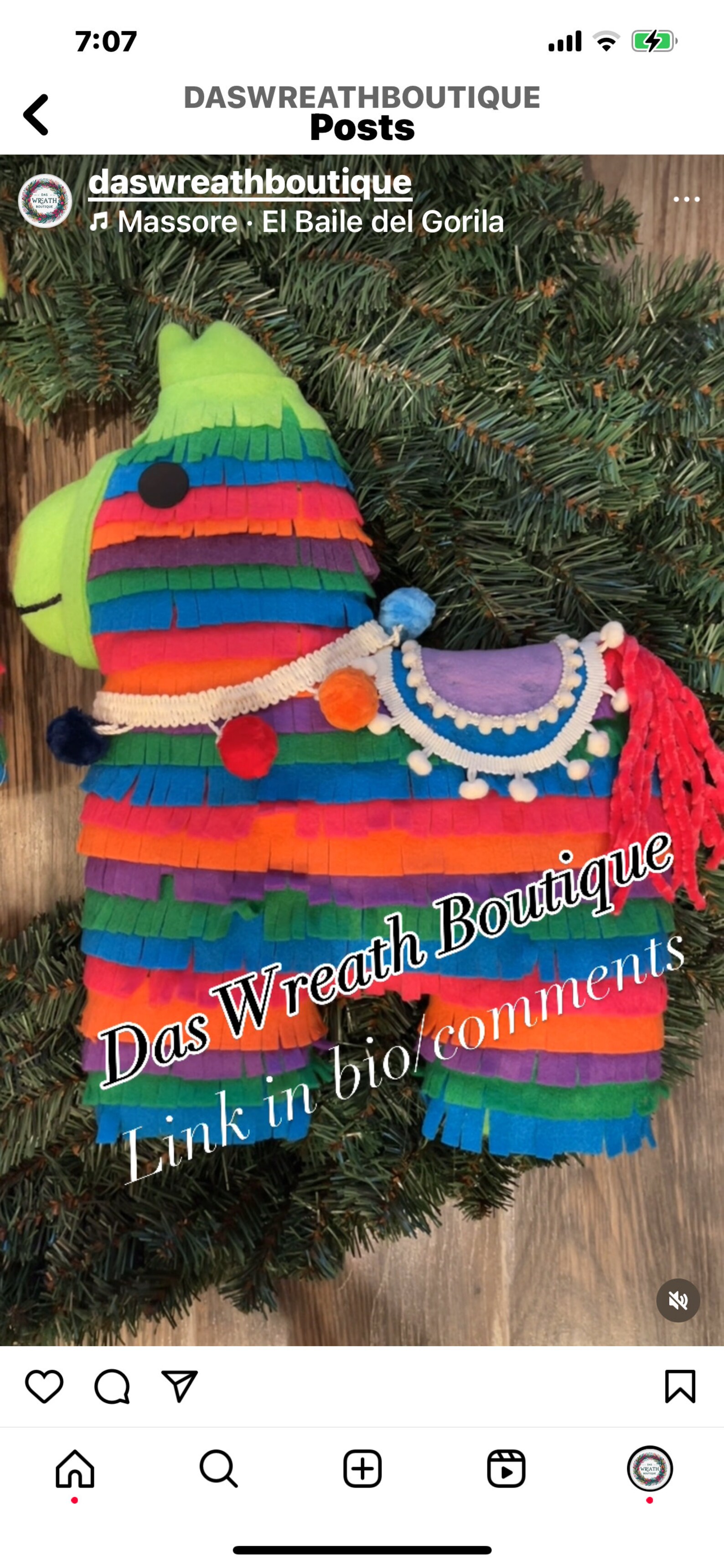 Piñata Wreath Attachment, Fiesta Wreath, Fiesta Decor, Cinco De Mayo ...