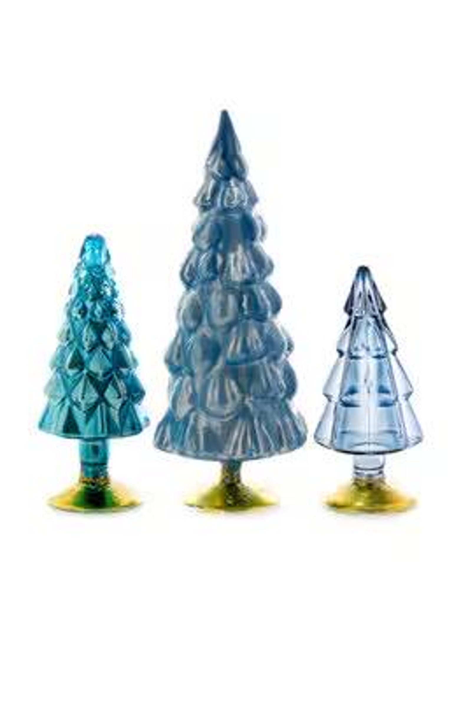 Cody Foster Glass Trees - Iridescent, Pre-lit Options, 7”-15” Sizes ...