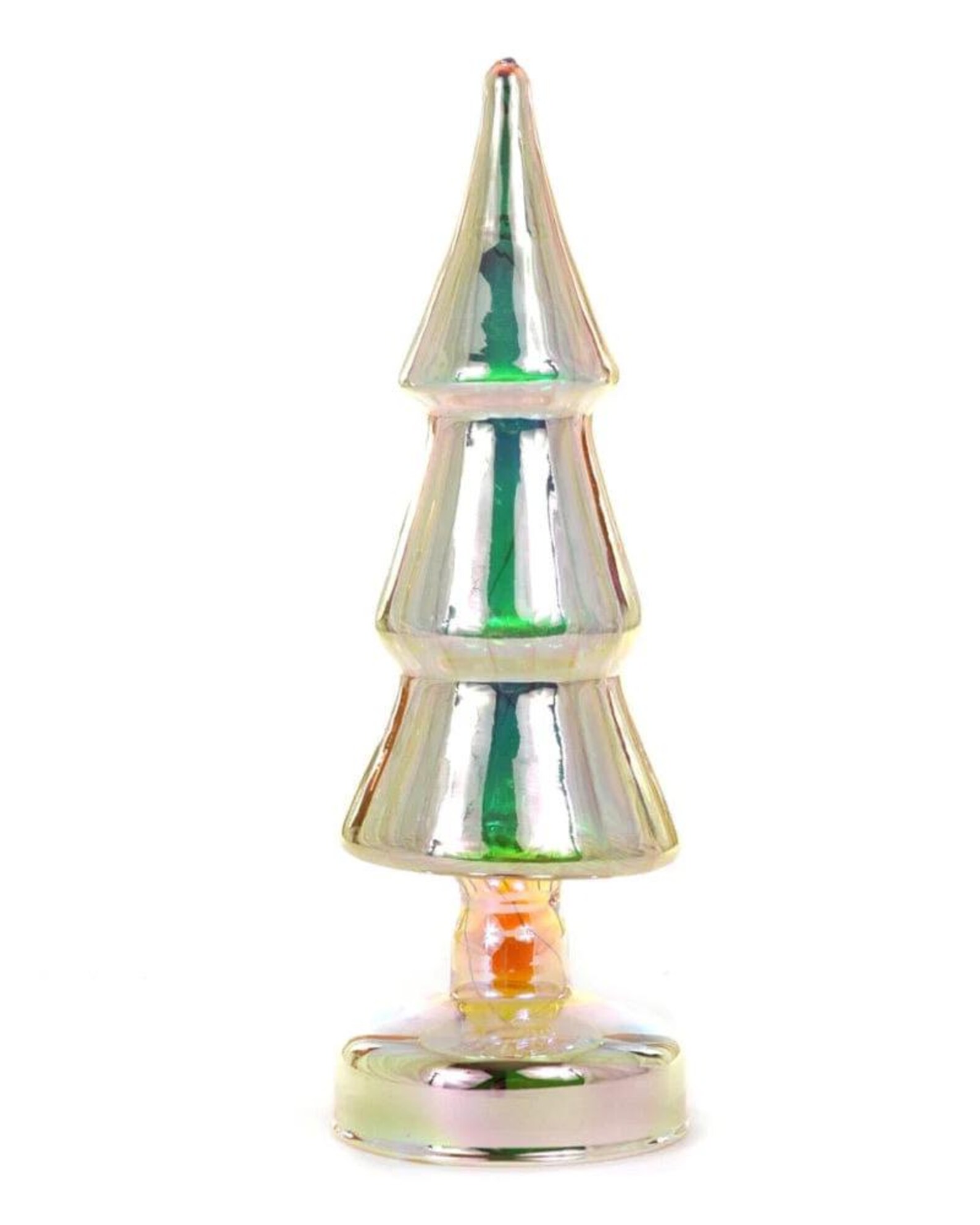 Cody Foster Glass Trees - Iridescent, Tinsel, Pre-lit Options, 7”-30 ...